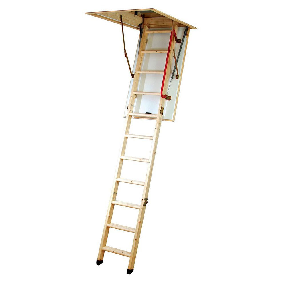 Werner Eco S Line Loft Ladder with Insulated Draught Proof Hatch ...