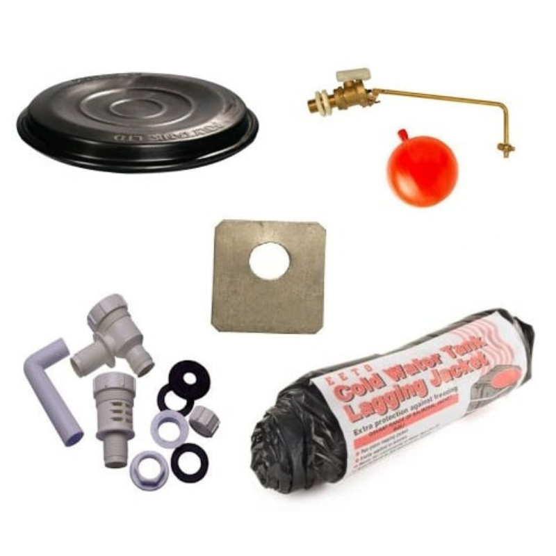 25 Gallon WRAS Approved Cold Water Tank Kit - Complete Attic Pack ...