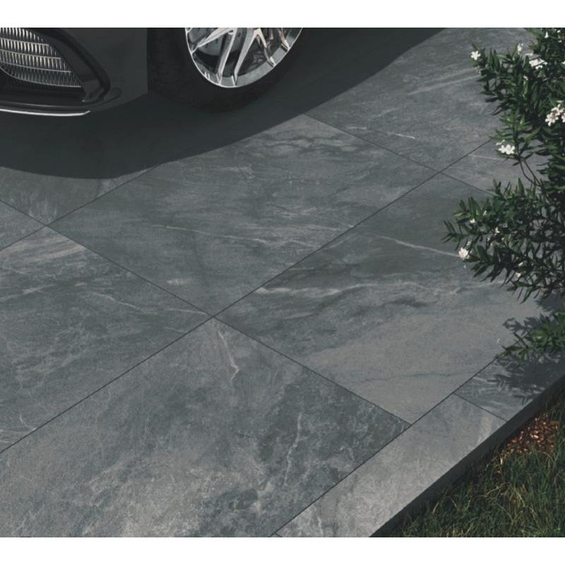 Jura Italian Porcelain Paving Slab 600mm x 1200mm x 20mm - (30 Slabs p ...
